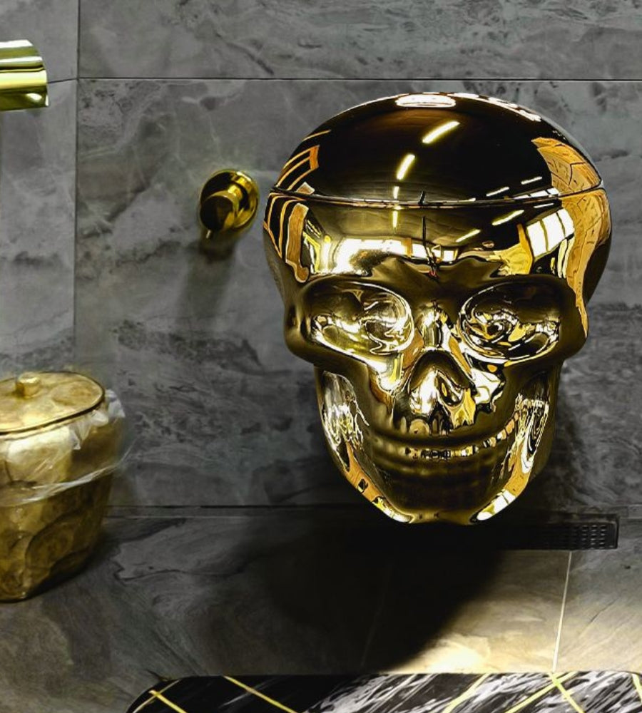 Skullpot – Einzige Totenkopf-Toilette & Urinal weltweit 💀