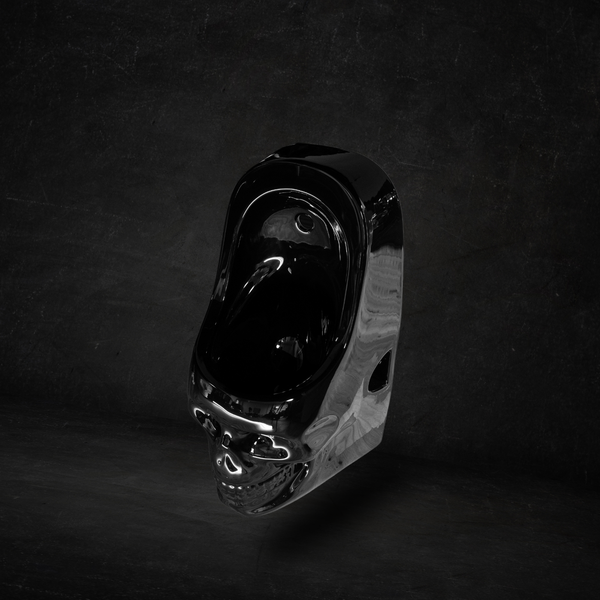 Skullpot Urinal Black Glossy (small) - Skullz GmbH