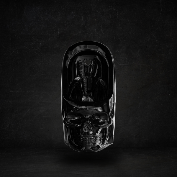 Skullpot Urinal Black Glossy (small) - Skullz GmbH