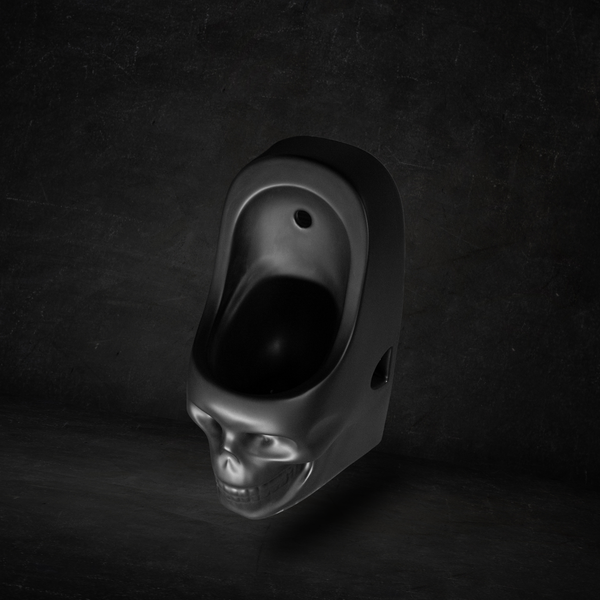 Skullpot Urinal Black Matt (small) - Skullz GmbH